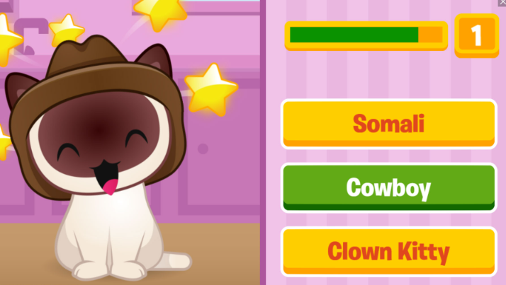 Guess The Kitty - Play Guess The Kitty On Royaledle Game