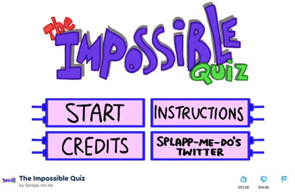 The Impossible Quiz - Play The Impossible Quiz On Royaledle Game
